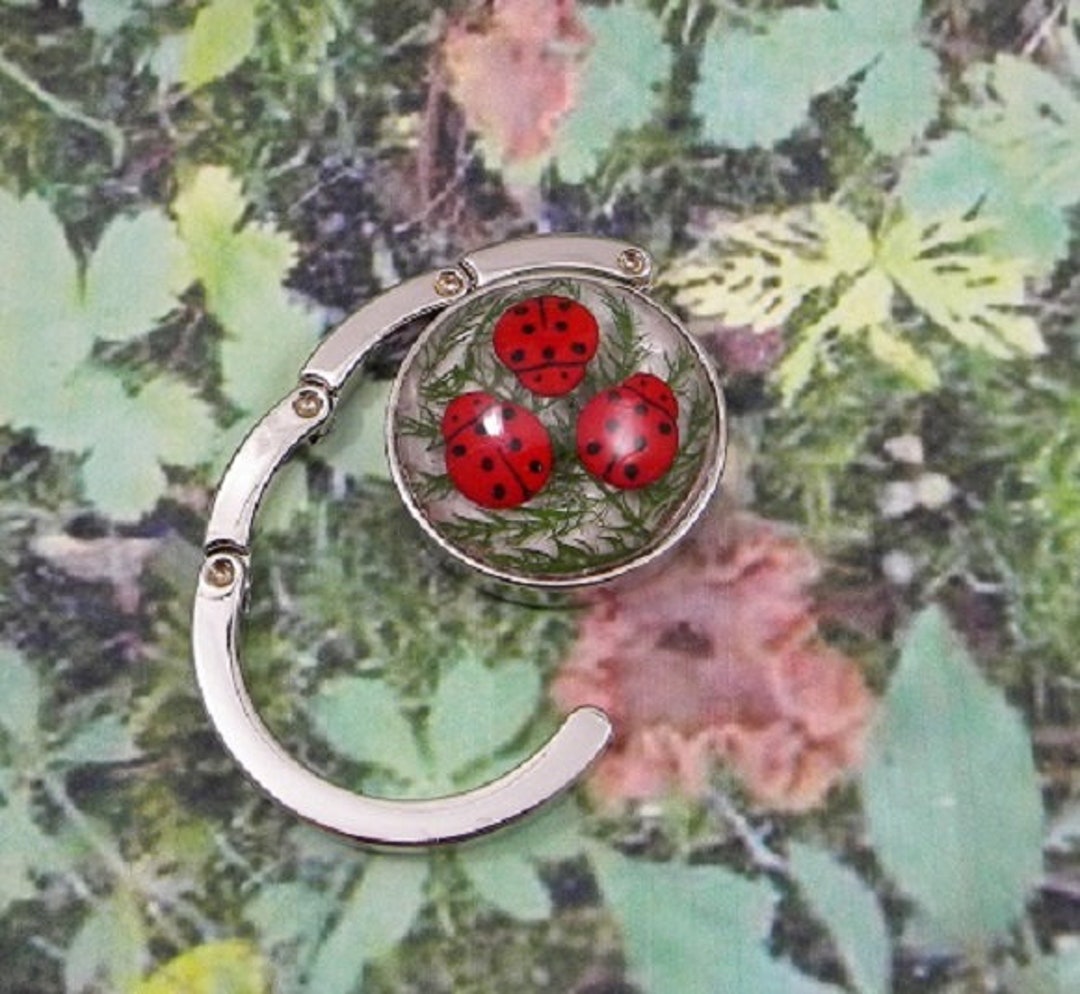 Lady Bug Purse Hook Holder - Etsy