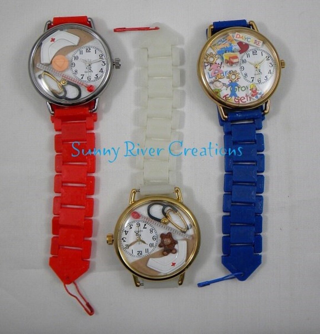 Watch Fob Only 3D Printed for Nurse, Daycare Worker, Dentist, Doctor ...