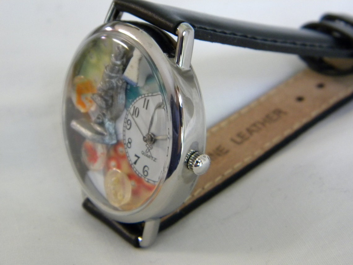 Microbiologist Watch With Microscope Beaker and Petri Dishes - Etsy