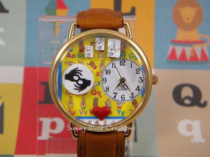 American Sign Language Interpreter Watch or I Love You ASL - Etsy