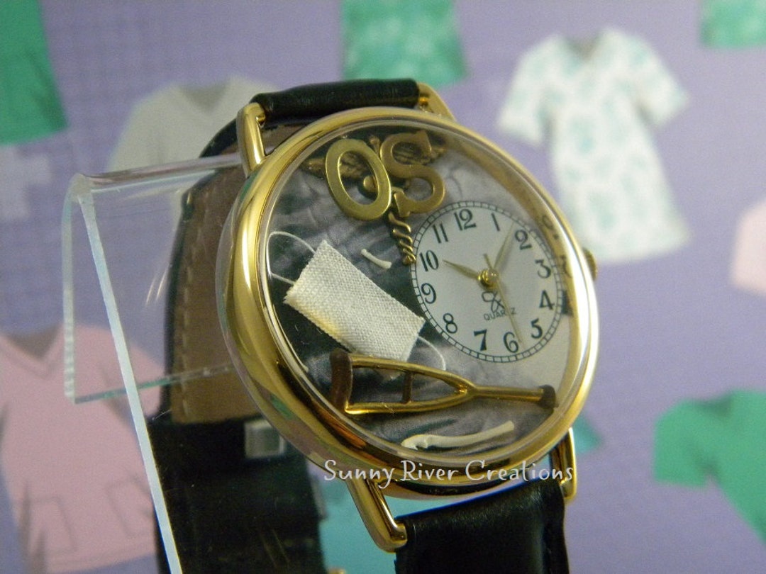 Orthopedic Surgeon Watch With Real Bones, Doctor, Hospital, Clinic ...