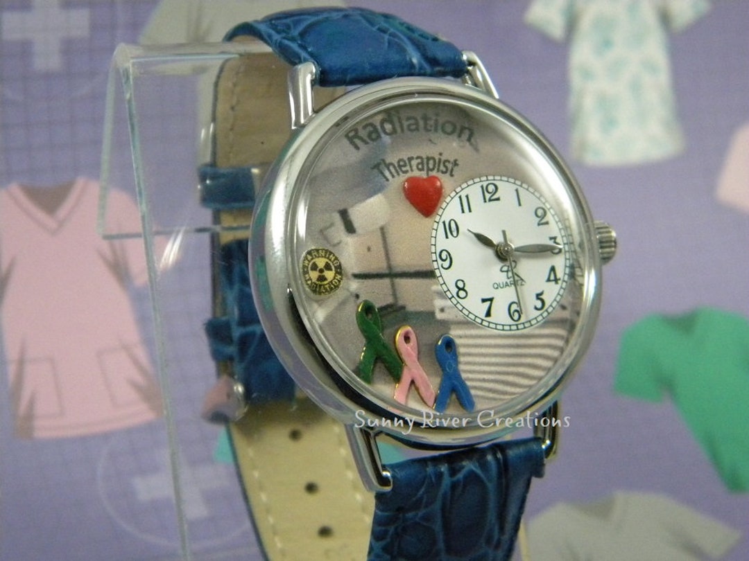 Radiation Therapist Watch Cancer Therapy Nurse Medical Hospital Clinic ...