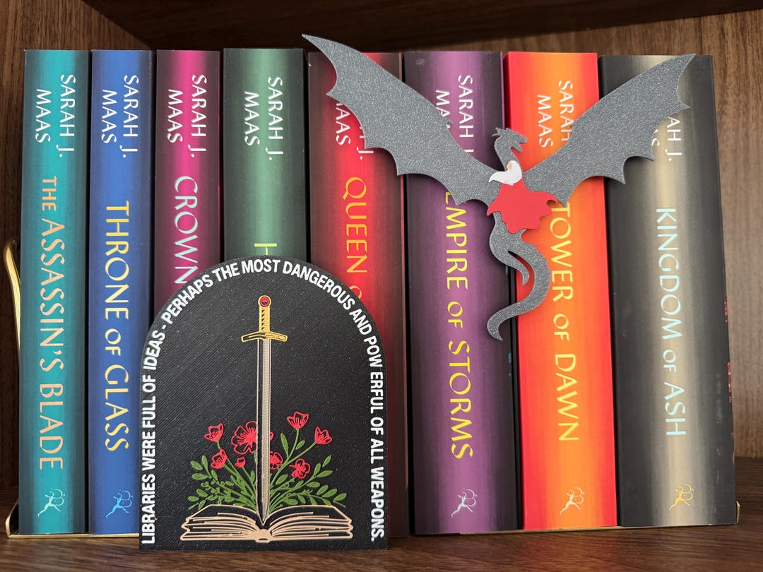 Book Straightener Sign | Shelf Organizer | Alignment Tool | Throne of ...