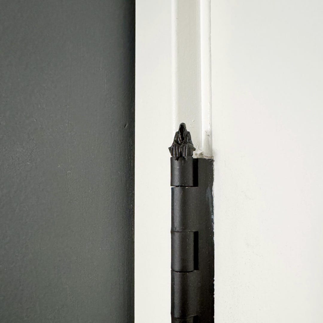 Tiny Grim Reaper | Magnetic Suriel Door Hinge Topper - Etsy