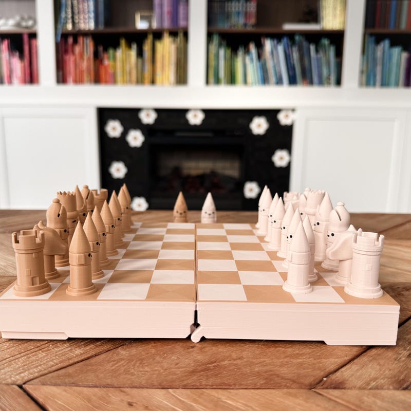 Ceramic Chess Set - Etsy