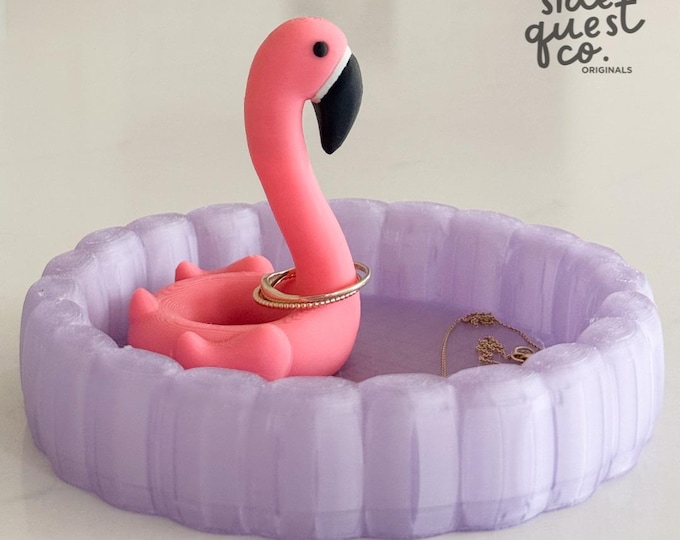 Summer Pool Trinket Tray | Polymer Clay Accessories, Cute Kitschy ...