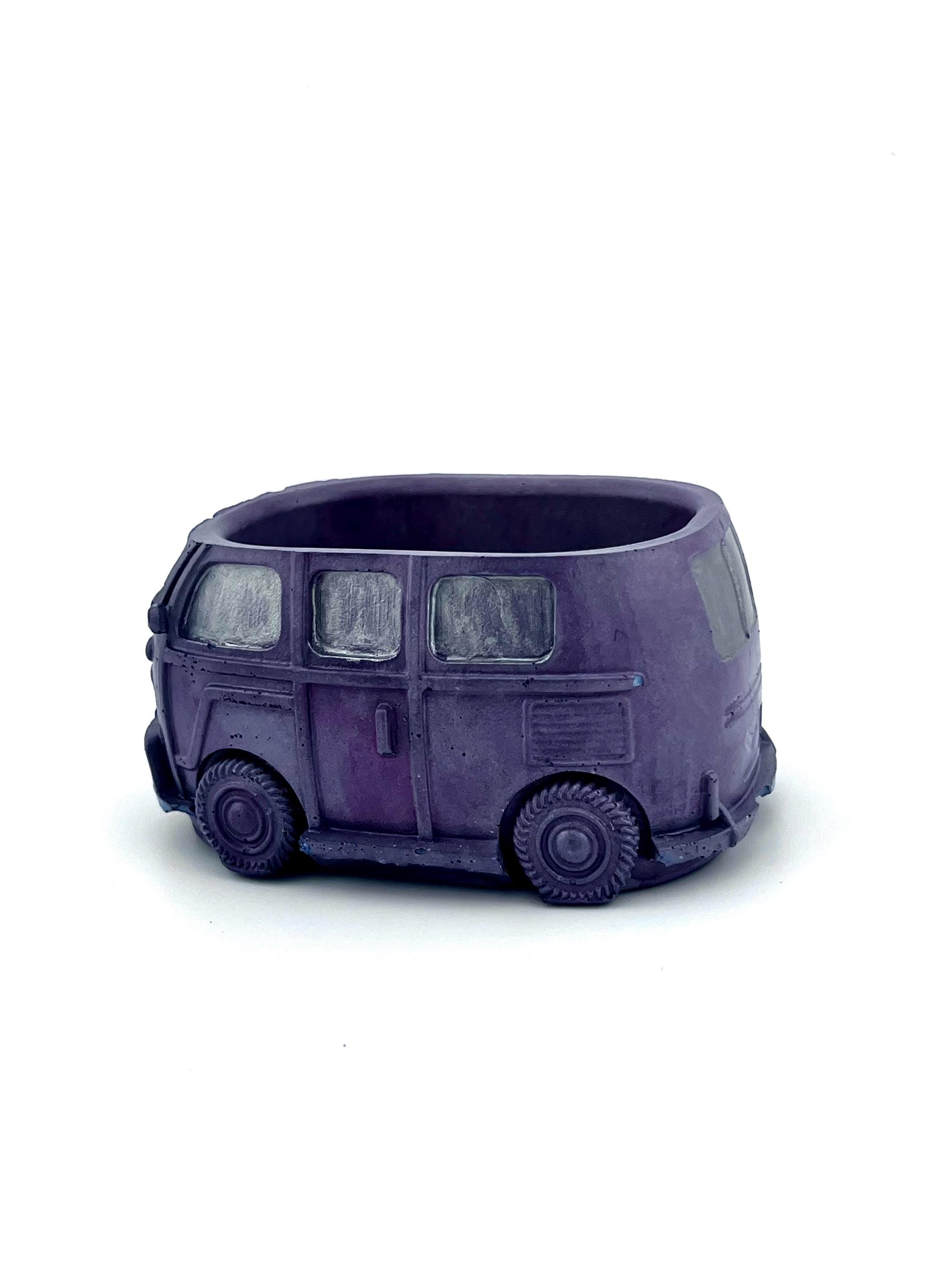 VW Bus Small Succulent Planter | Desk Accessory | Card Business Card ...
