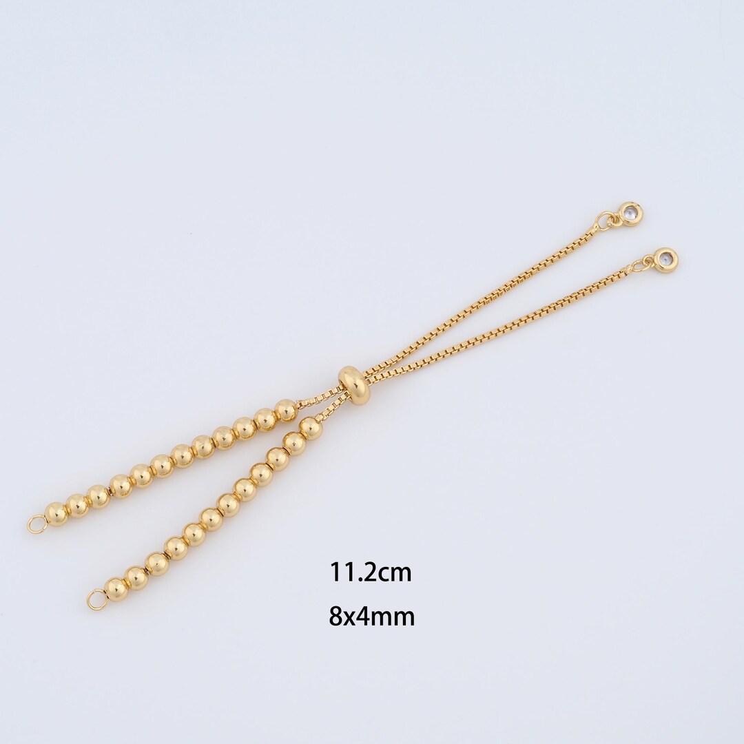 18K Gold Filled Stretch Chain, Stretch Gold Chain, Special Chain ...