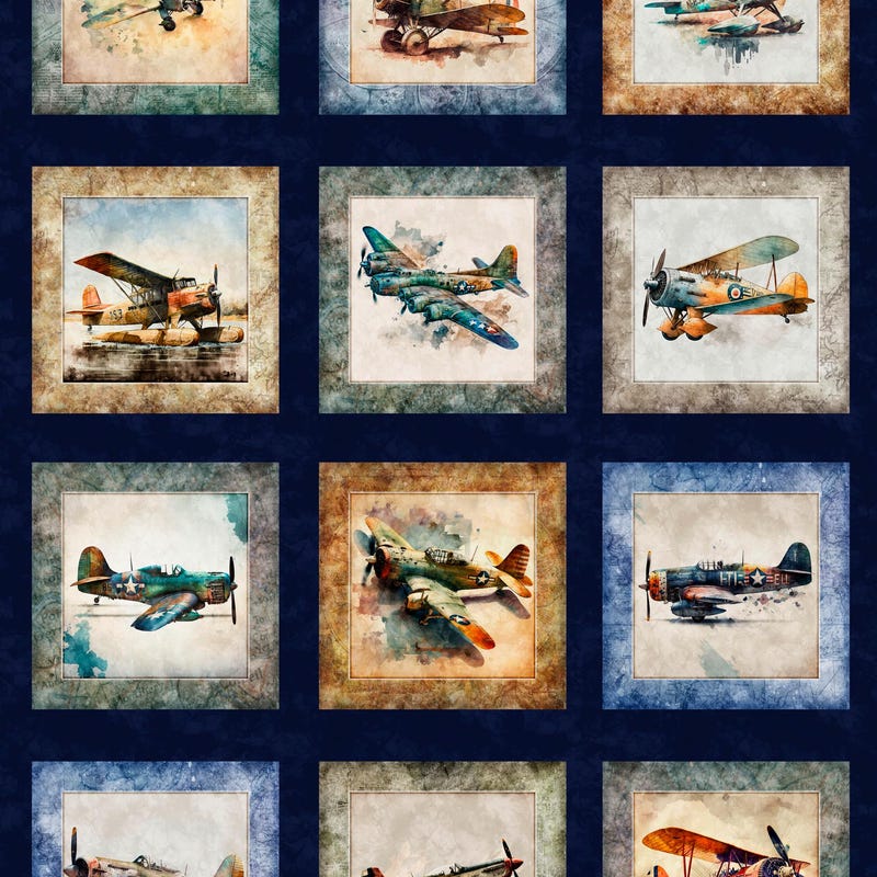 Airplane Fabric - Etsy
