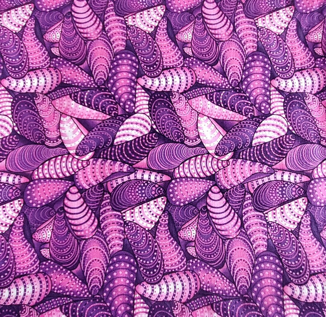 Way Under, Mussels, Sea Shells, Purple, Magenta, 60-229-01, Oasis ...