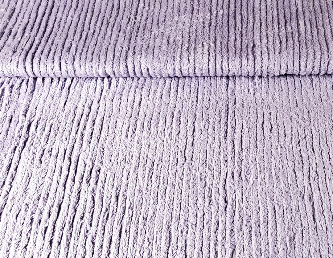 Chenille, Lavender, Lilac, Terry, 100% Cotton, 10 Oz, TC-0525, BTHY - Etsy