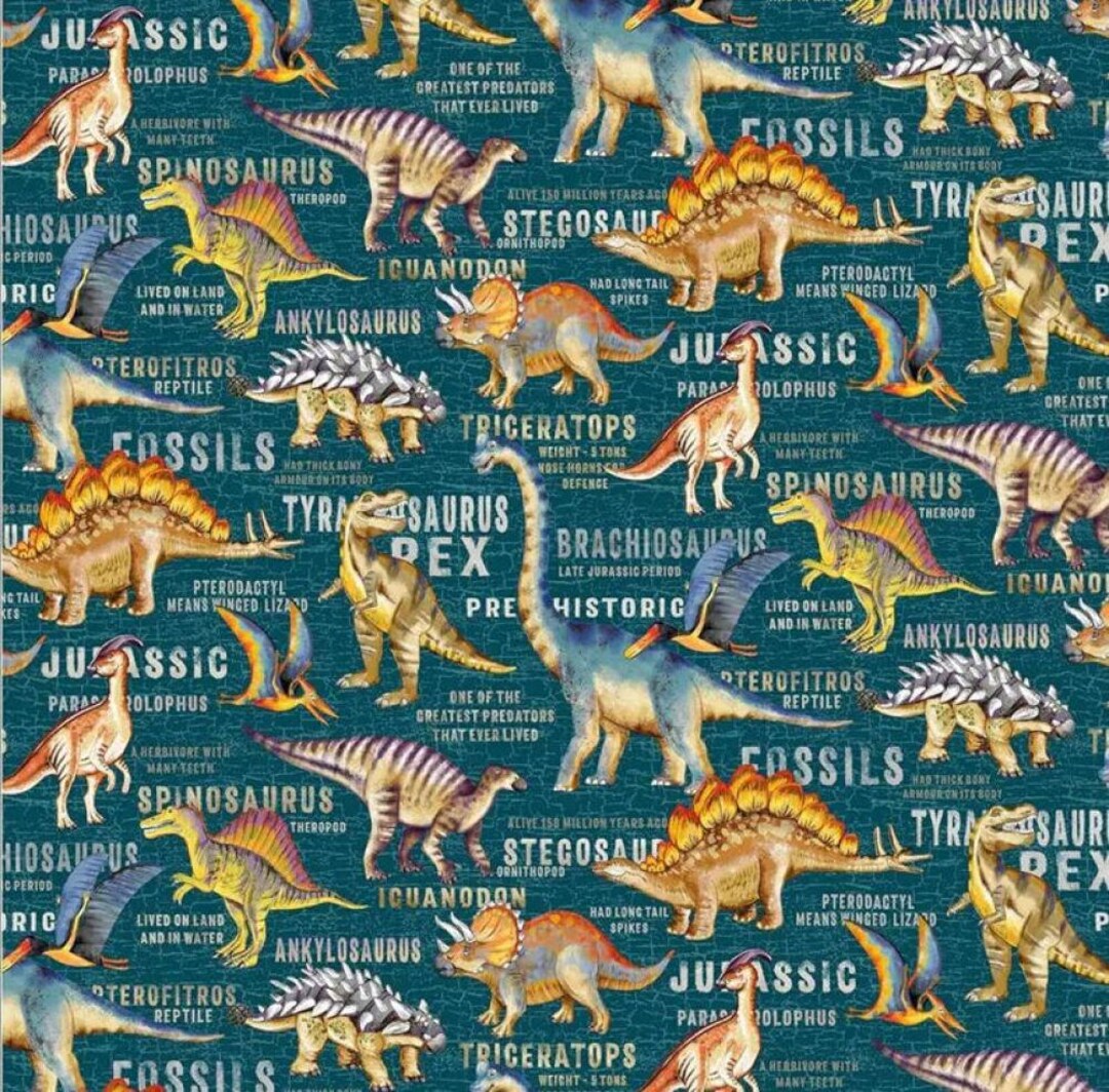 NEW! Dinosaur Land T-rex Triceratops Stegosaurus Brontosaurus,11144 ...