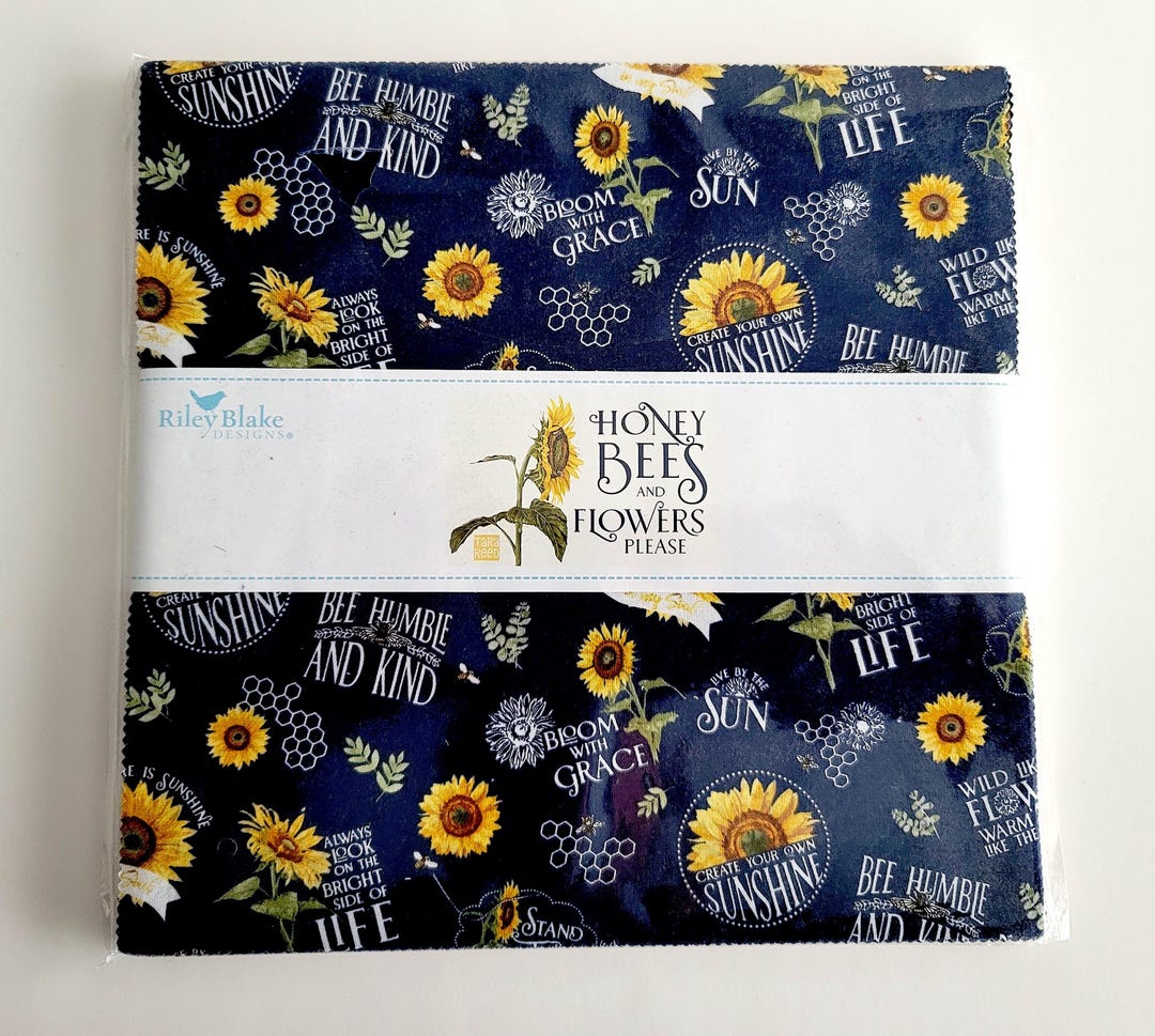 Honey Bees and Flowers Please, Tara Reed, Create Your Own Sunshine, 10" X 10" Stacker, 10-15130 ...