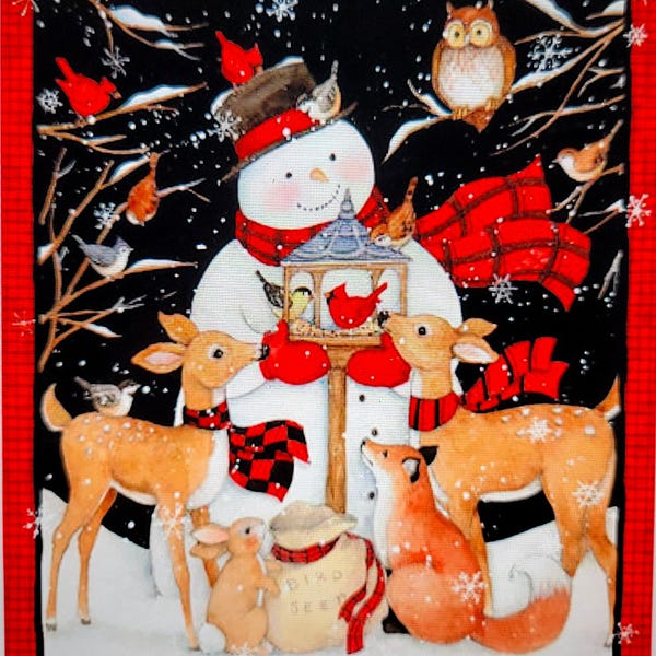 Christmas Quilt Panels - Etsy