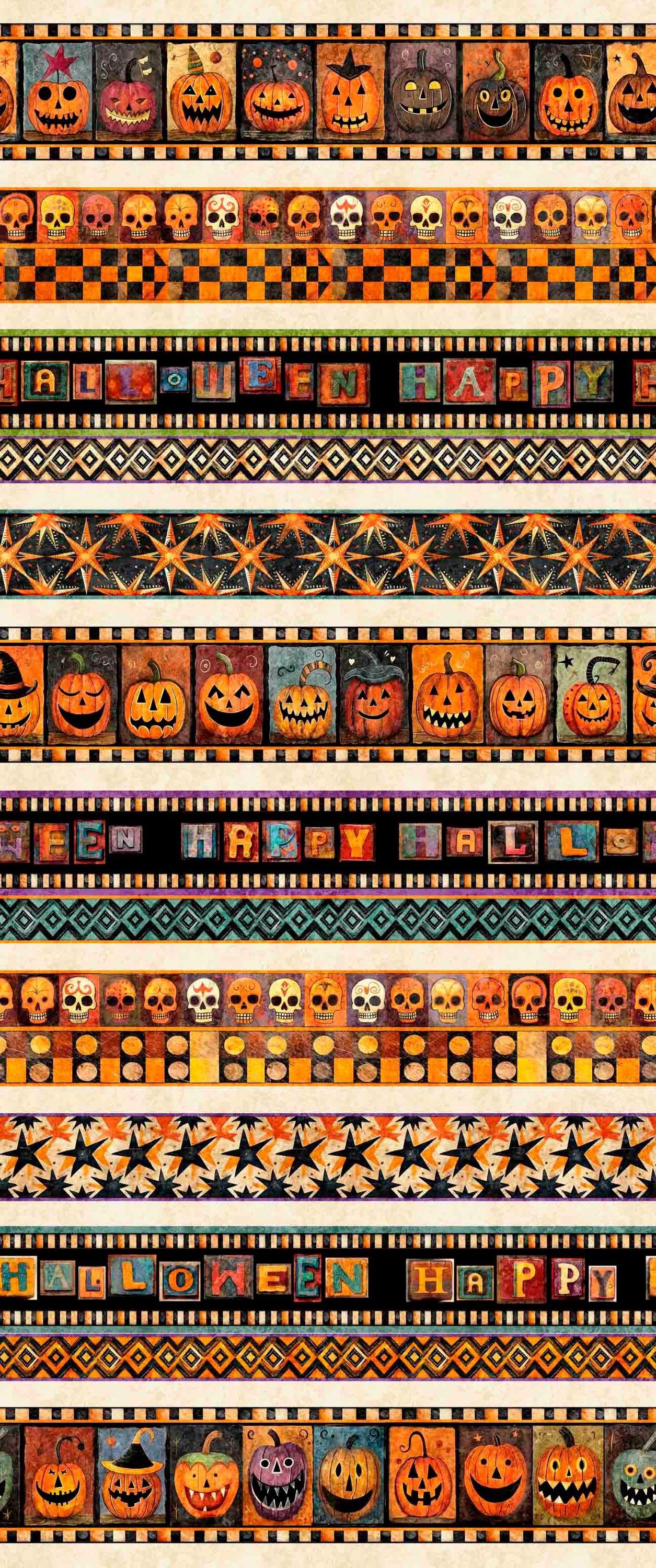 NEW! Creepin It Real Halloween Stripe Design Scary Good by Dan Morris ...
