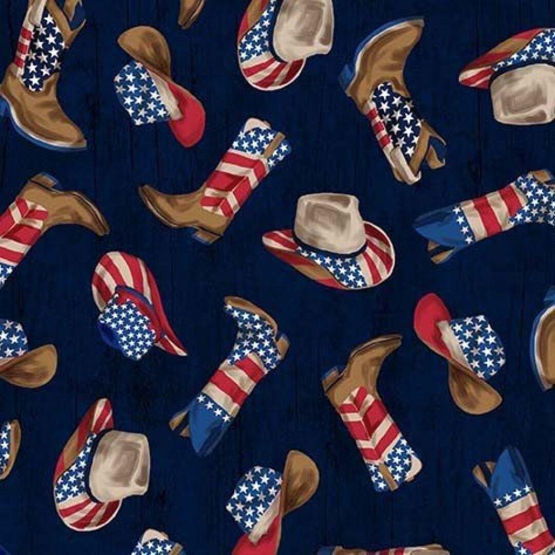 NEW! All American Hats & Boots Western Cowboy Boots Patriotic Cowgirl ...