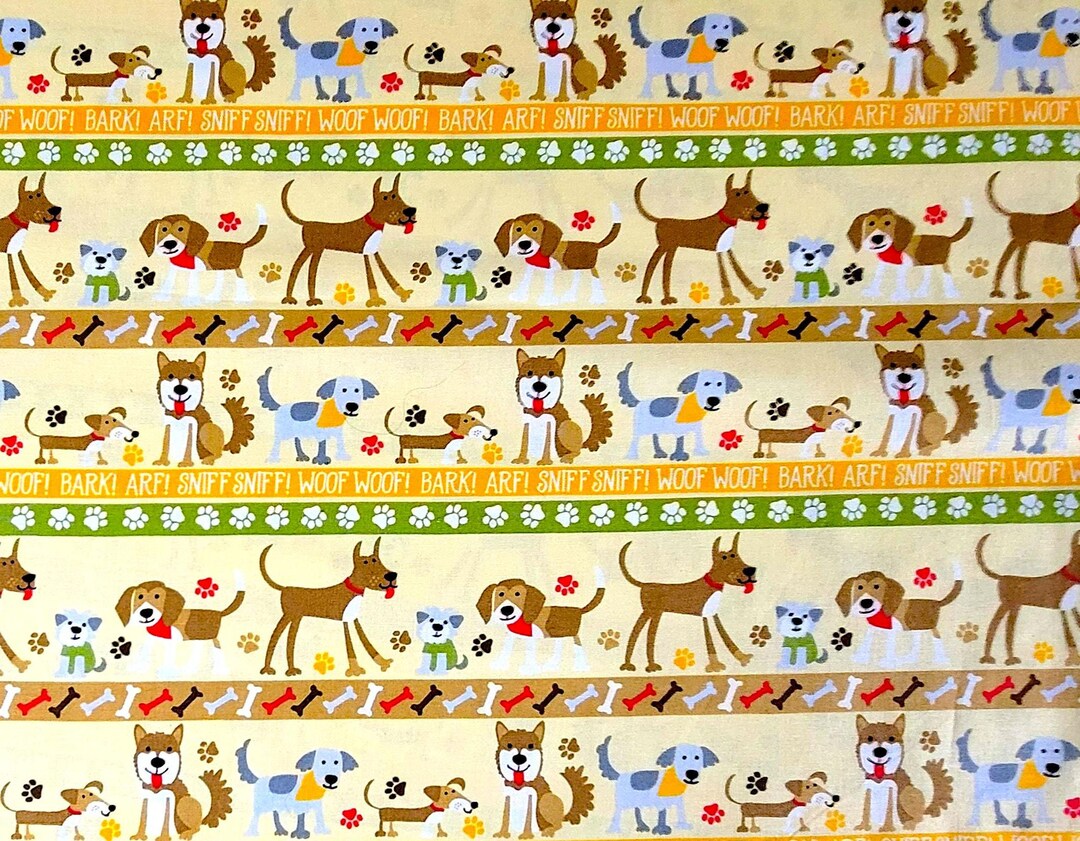 Puppy Stripes, Woof! Woof! Bark! Arf! Sniff! Sniff! Happy Pups ...