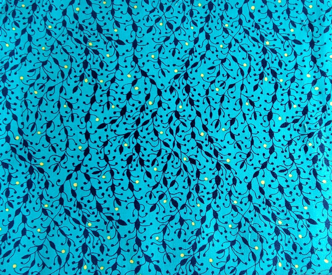 Reef Reed Pods, Teal, Blue, TP-2253-T, Andover, Makower UK, Sold by the ...