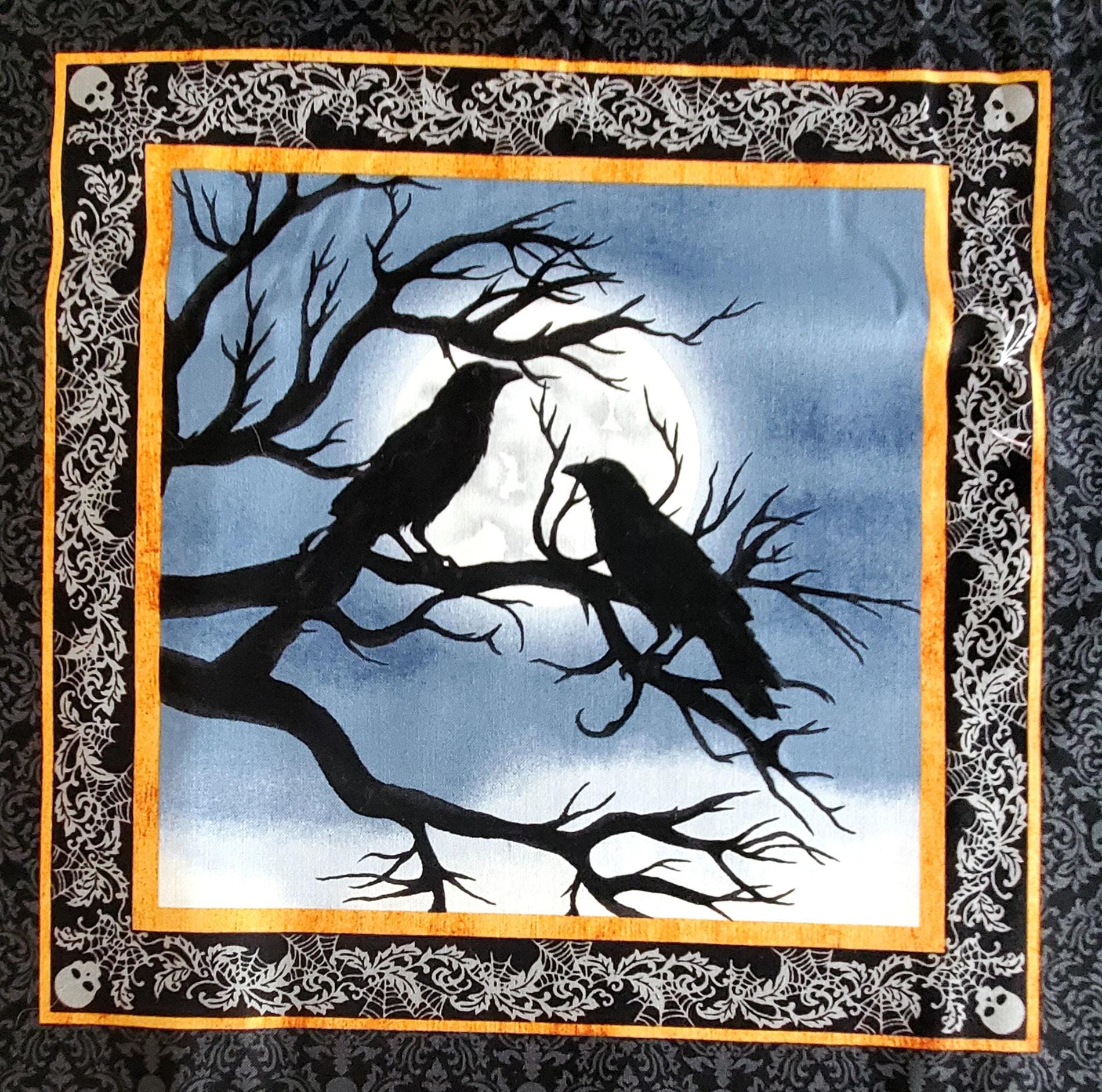 Spooky Night, Panel, Black Cats, Studio-e Fabrics, Grace Popp ...