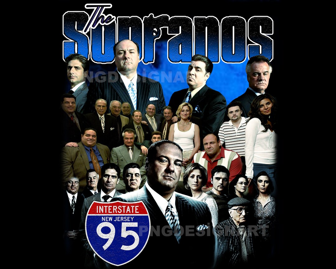 The Sopranos T Shirt Design PNG Instant Download 300 Dpı Png - Etsy Canada
