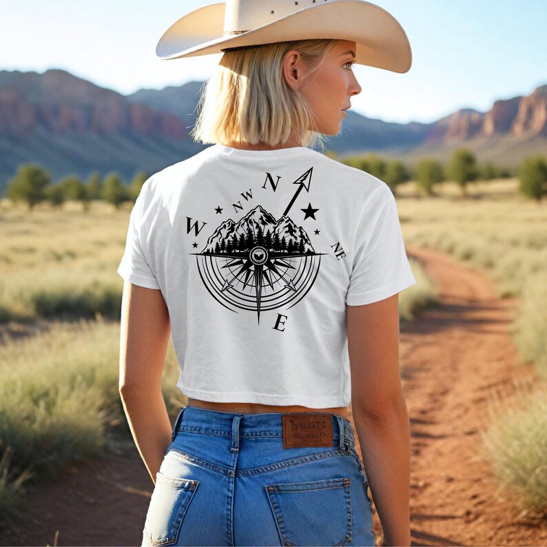 Trendy Compass Hoodie, Camp Adventure Shirts, Compass Mountain ...