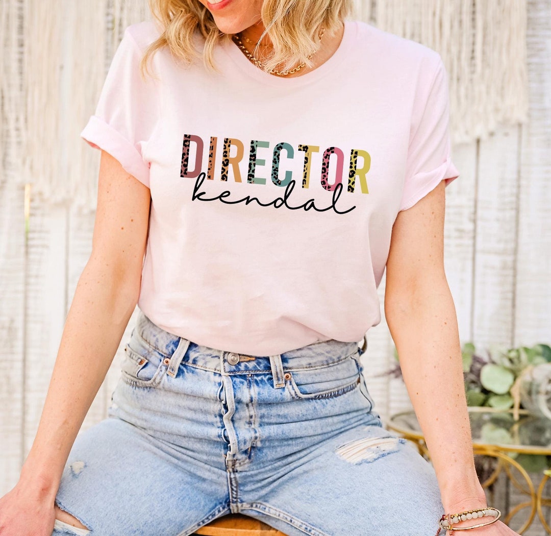 Custom Director Shirt, Personalized Name Director Sweatshirts, School ...