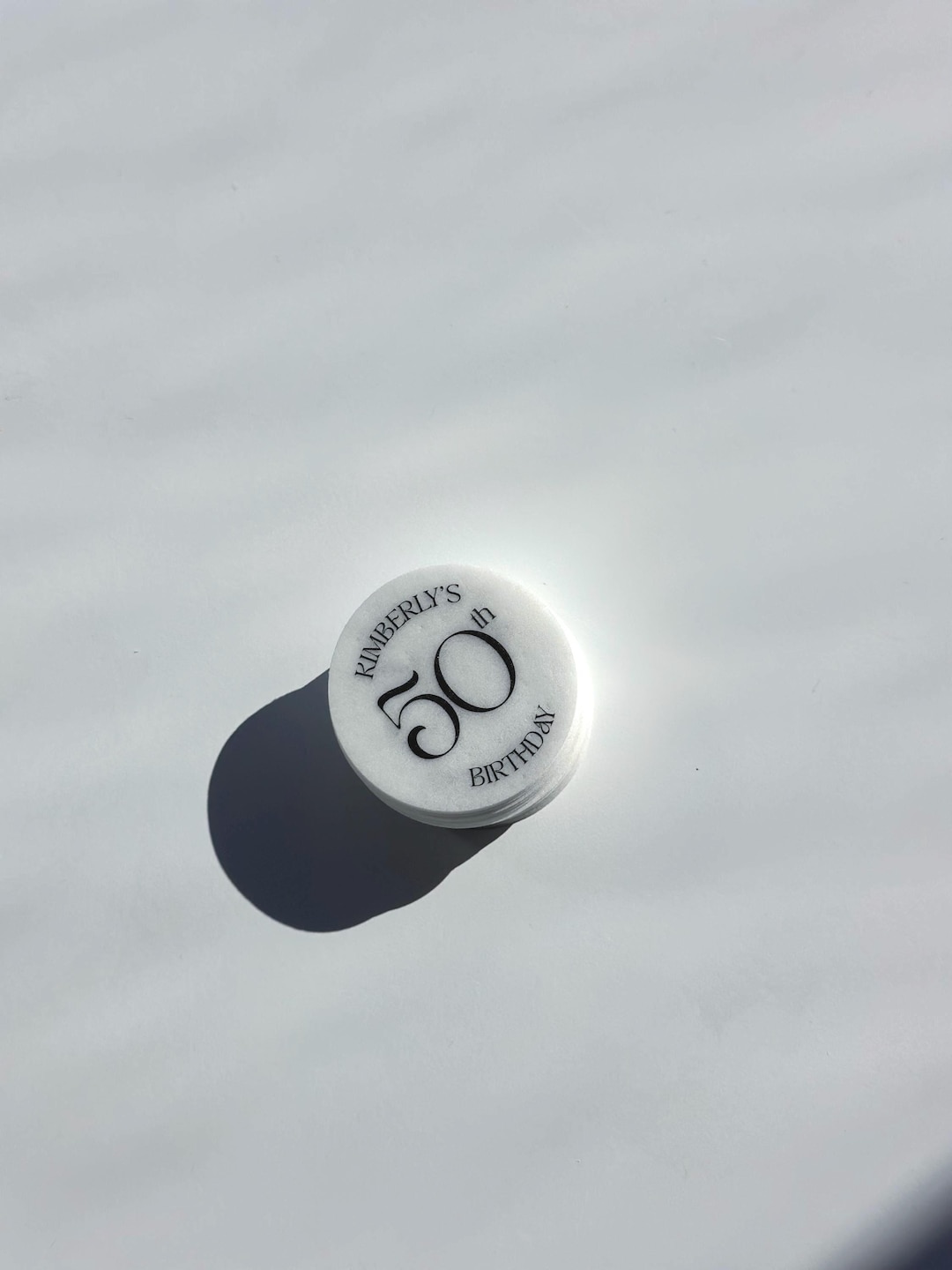 Custom Drink Toppers, Custom Birthday Drink Topper, Birthday Topper ...