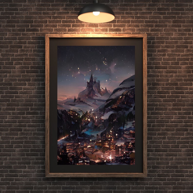Prythian Courts Art Print ACOTAR, A Court of Thorns and Roses, Velaris ...