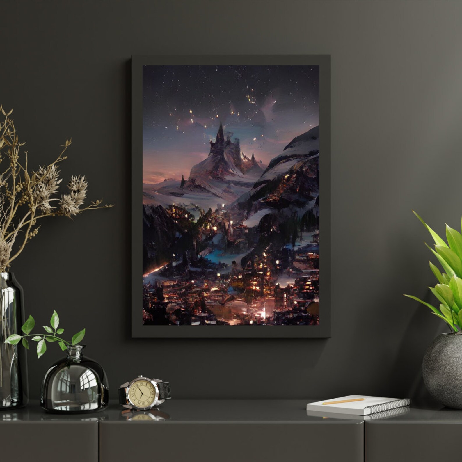 Prythian Courts Art Print ACOTAR, A Court of Thorns and Roses, Velaris ...