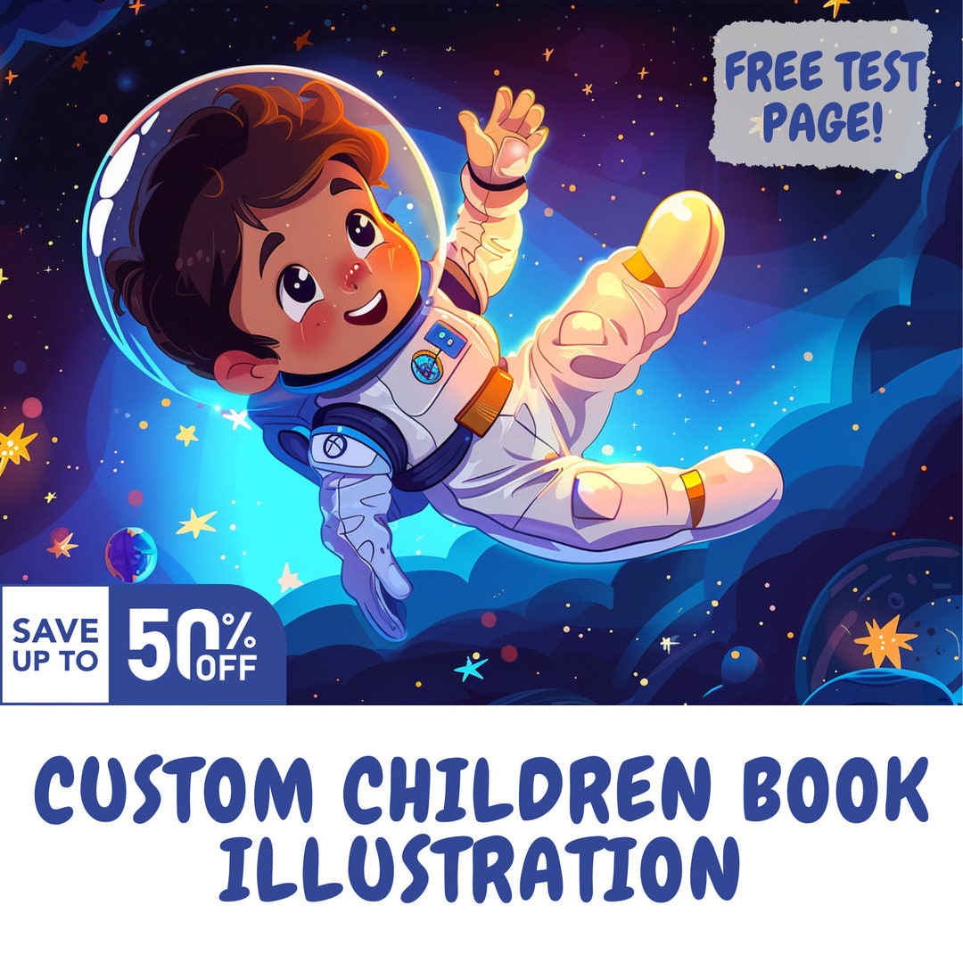 Custom Children's Book Illustration Children Storybook Professional ...