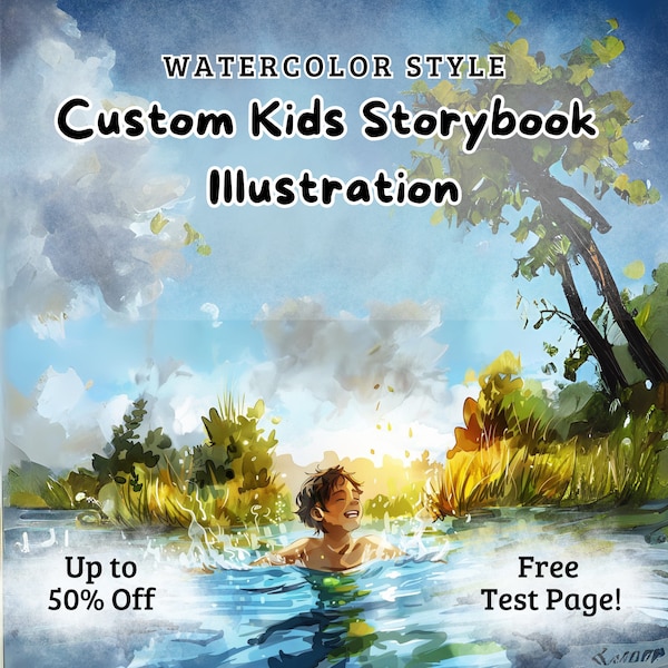 Storybook Painting - Etsy