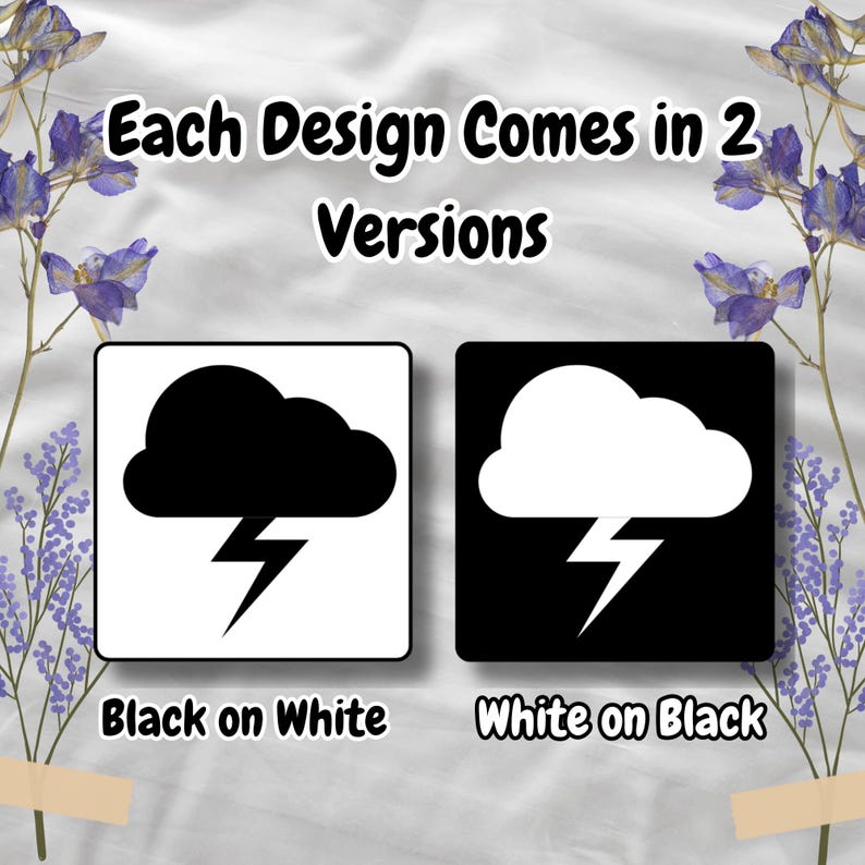 54 Printable Sensory Flashcards Black and White Sensory Cards High ...