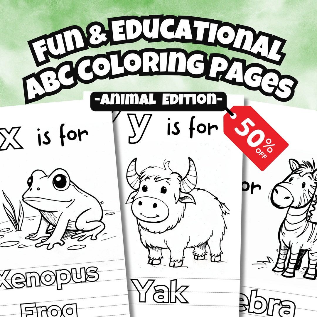 26 Printable Alphabet Coloring Pages Worksheets for Kids Alphabet ...