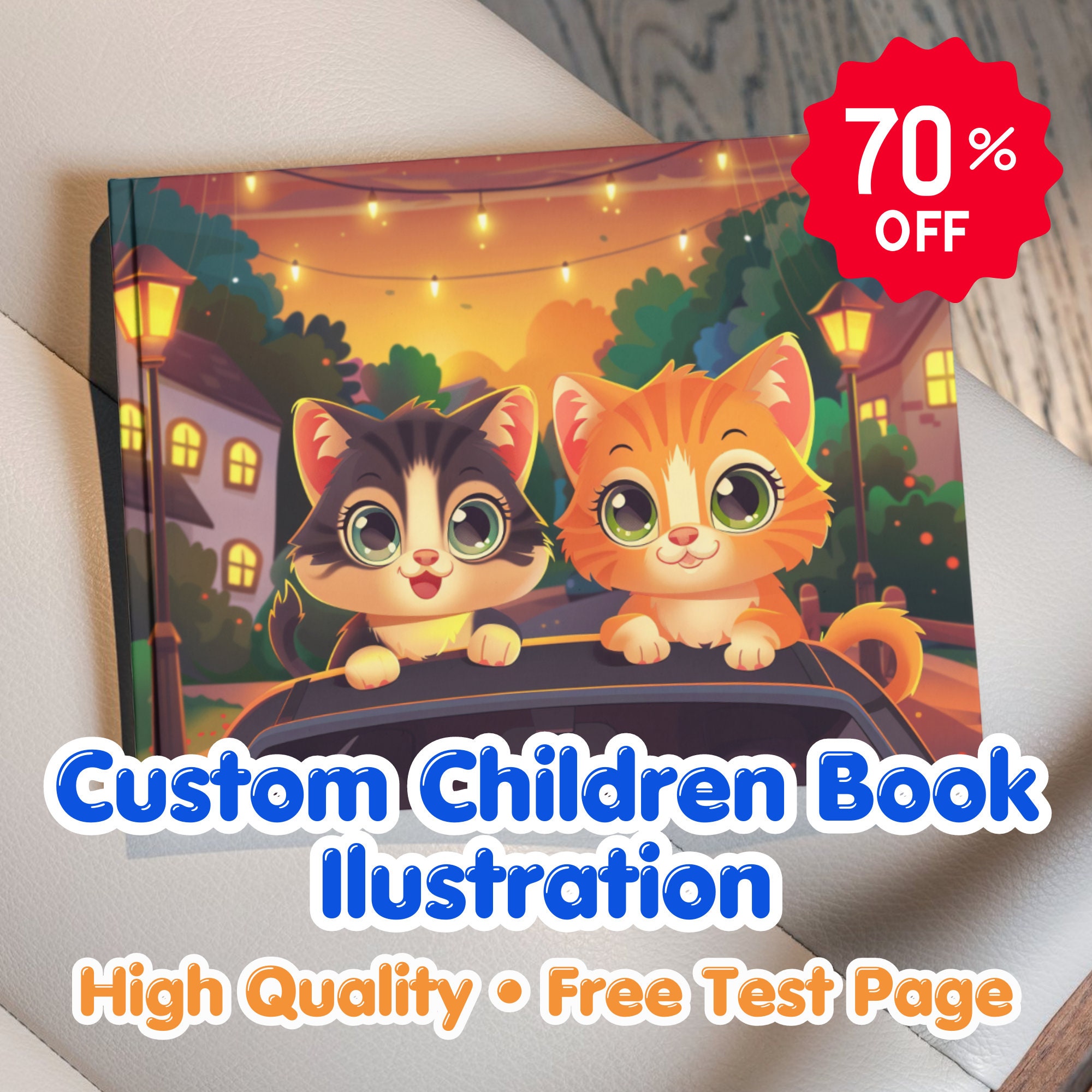 Personalized Story Book Cartoon Illustration Cartoon Illustrator for ...
