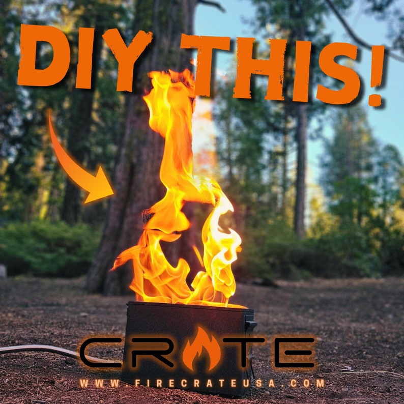 Overland DIY Ammo Can Fire Pit Burner - DIY Made Easy - Etsy