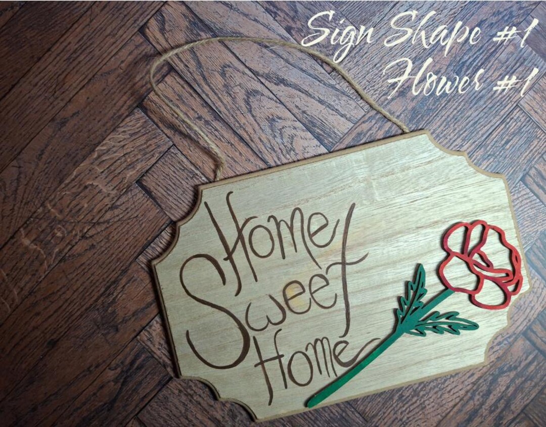 Customizable Scalloped Signs - Etsy