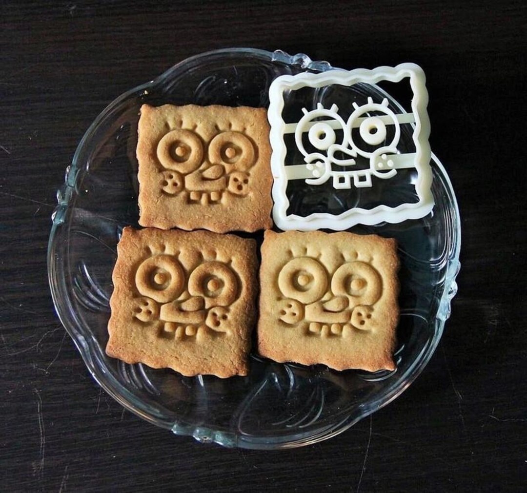 Spongebob Cookie Cutter Cookie Mold - Etsy