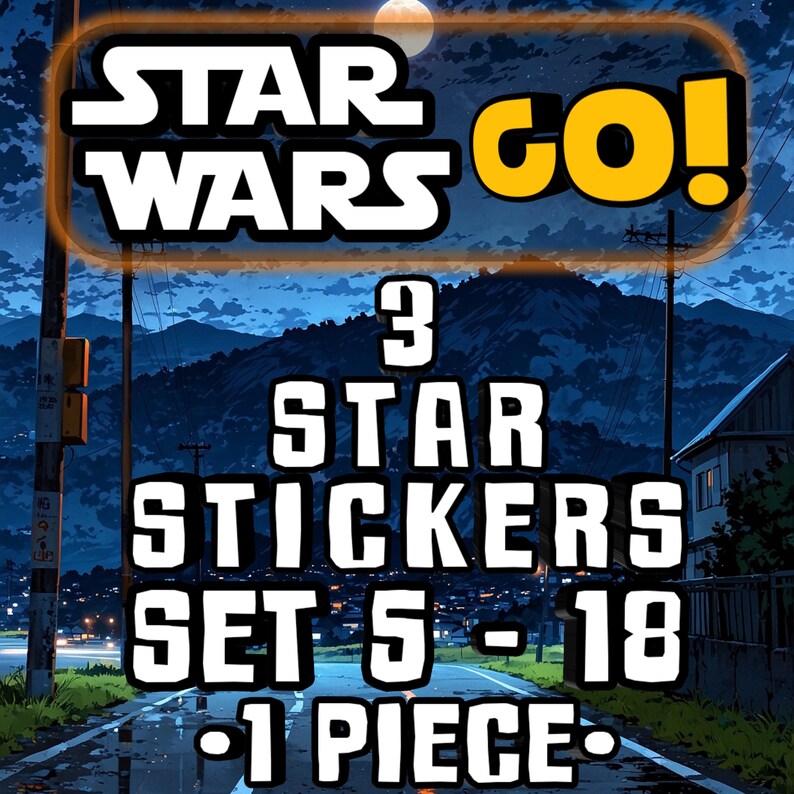 3 Star Stickers New Monopoly_go All Stikers Available STAR WARS ALBUM 1 ...