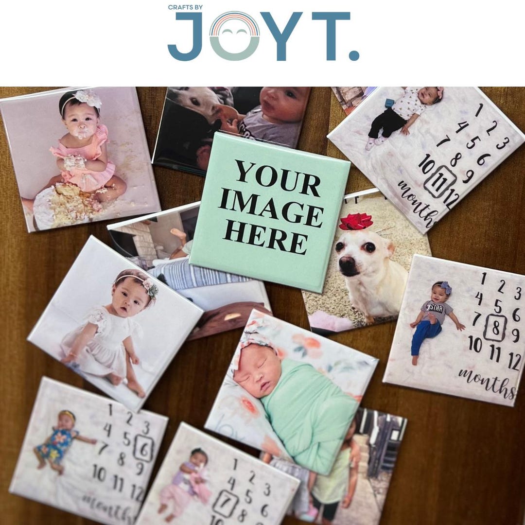 Personalized Square Photo Magnet 2x2 - Custom Square Photo Magnet 2x2 ...