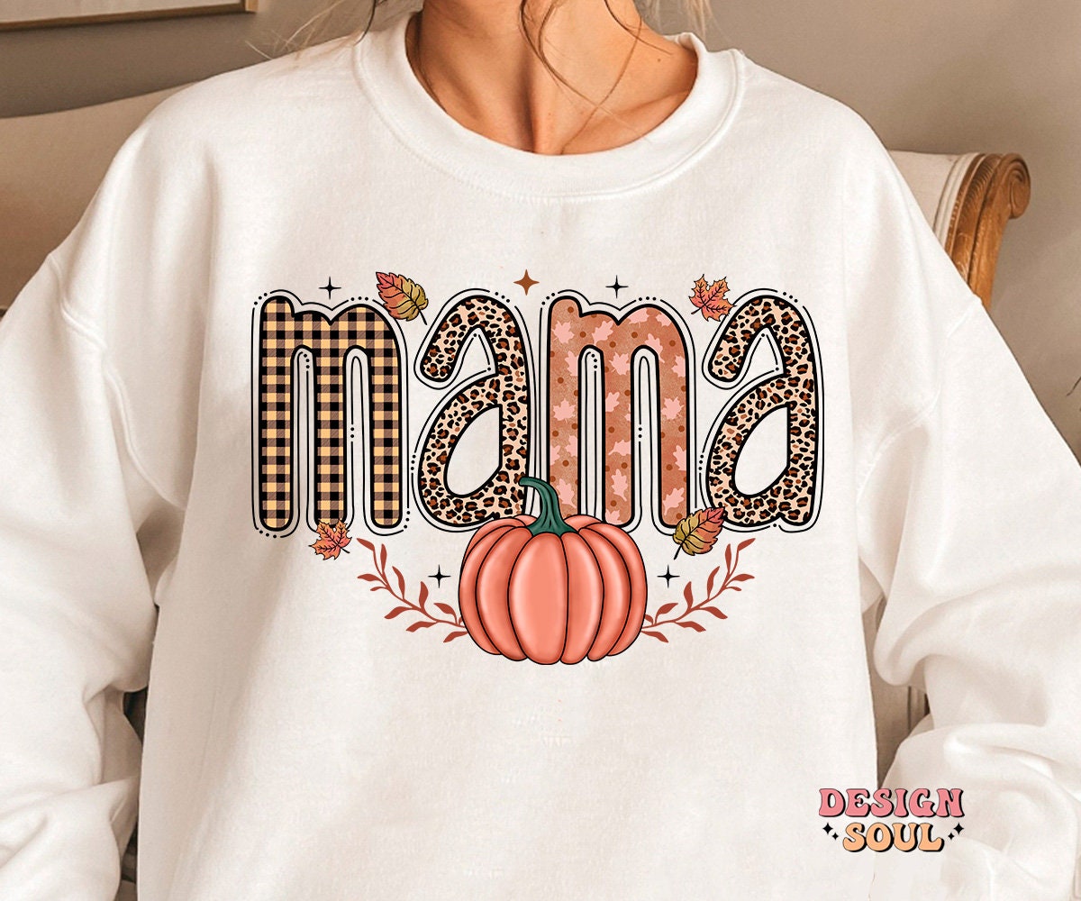 Fall Mama Png, Autumn Mama Pumpkins Png, Fall Vibes Png, Thanksgiving ...