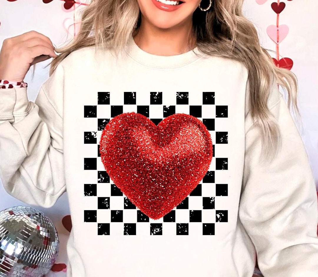 Checkered Valentines Day Png, Coquette Valentines Day Heart Png ...