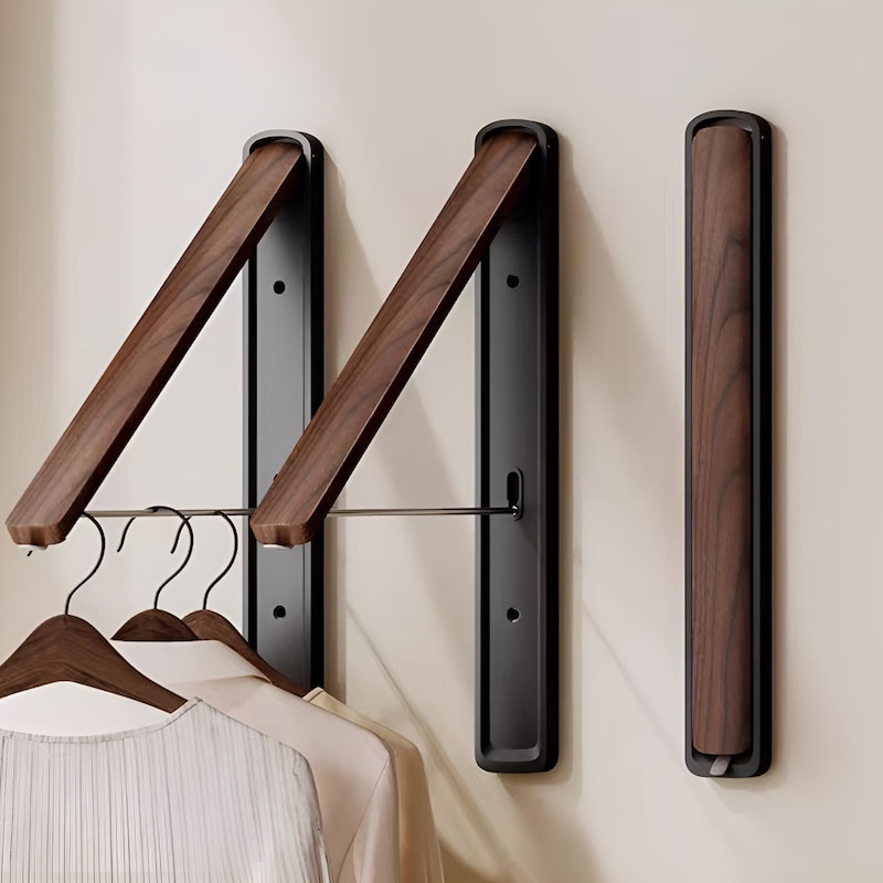 Buy Wall Mounted Hanger Rack for Clothes Online In India - Etsy India