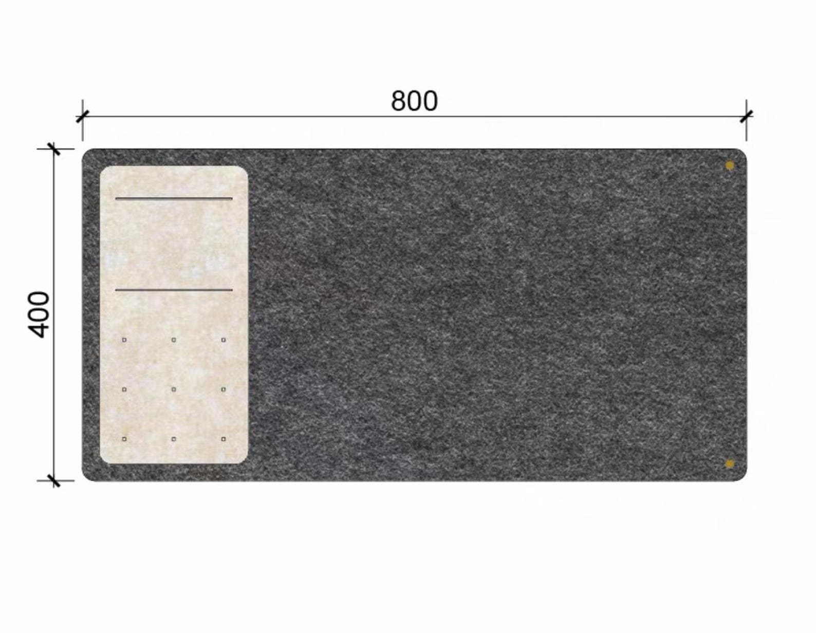 Bulletin Felt Board, Message Board, Black and White, Office Pin Boards ...