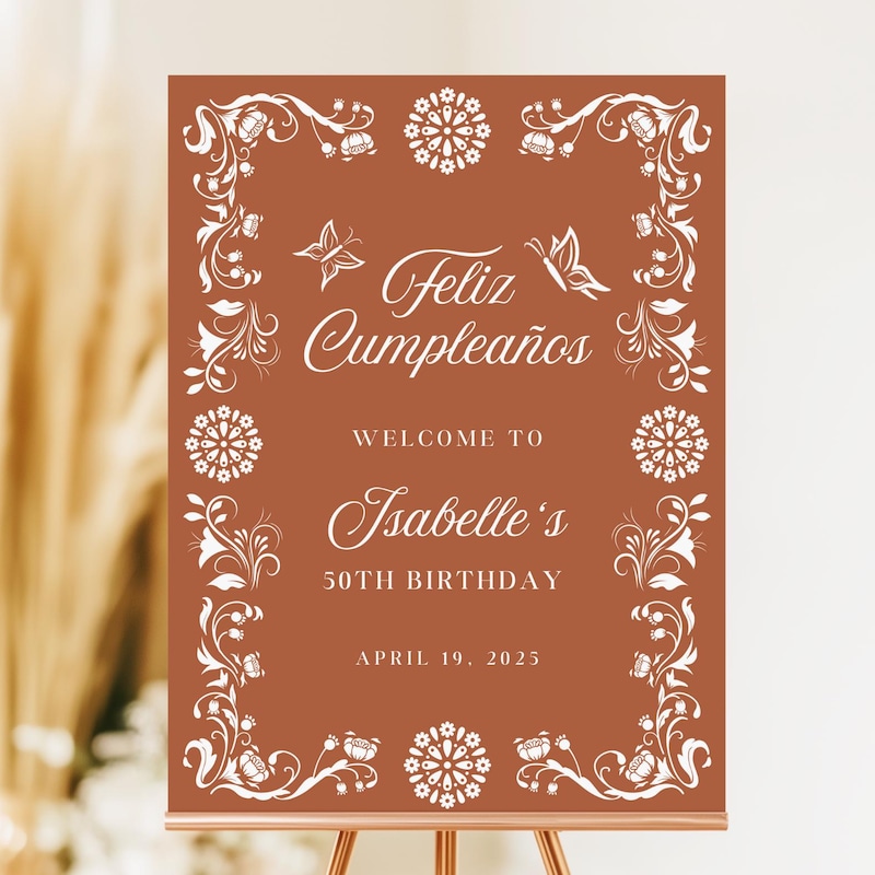 Spanish Welcome Sign - Etsy