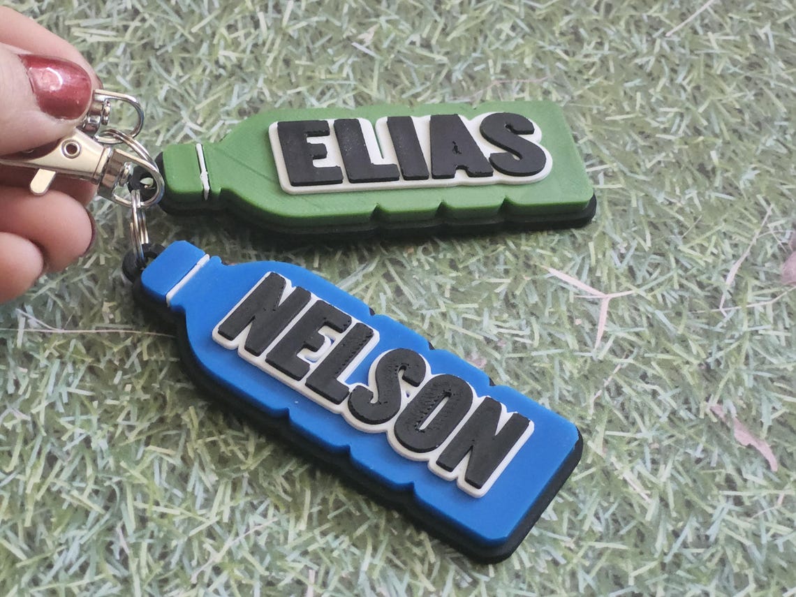 Prime Drink Bottle Keychain, Personalized Prime Name Keychain, Bag Tag ...