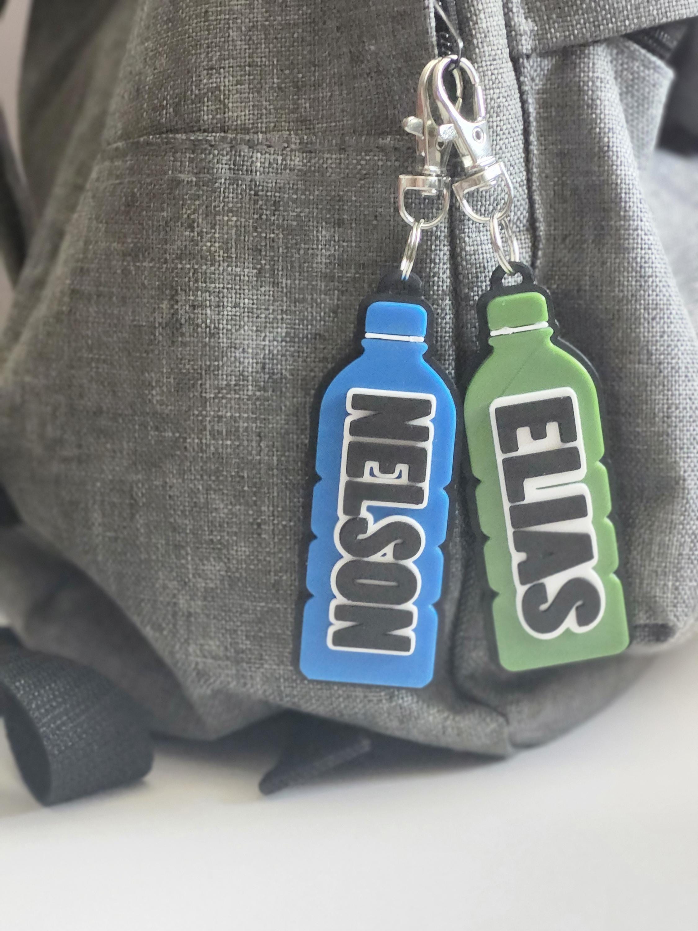 Prime Drink Bottle Keychain, Personalized Prime Name Keychain, Bag Tag ...