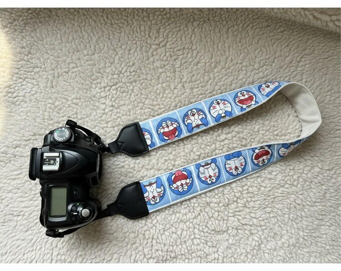 Handmade Sturdy Cute Cat Camera Strap Camera Shoulder Straps Hand ...