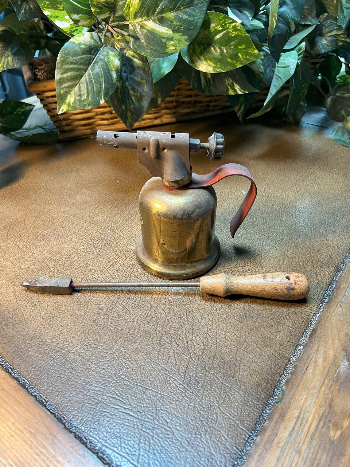 Antique Dunlap Hand-held Blow Torch - Etsy