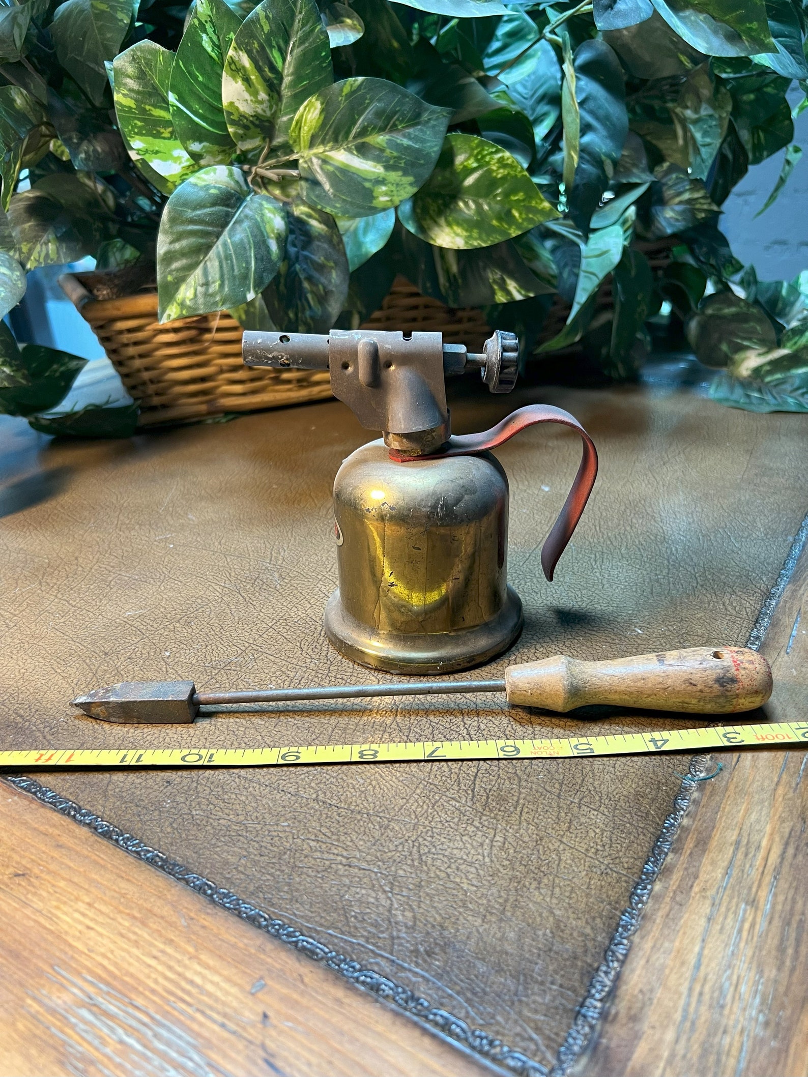 Antique Dunlap Hand-held Blow Torch - Etsy