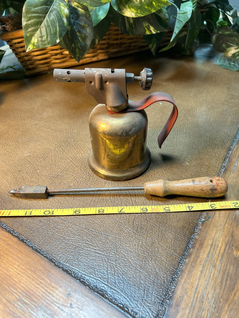 Antique Dunlap Hand-held Blow Torch - Etsy